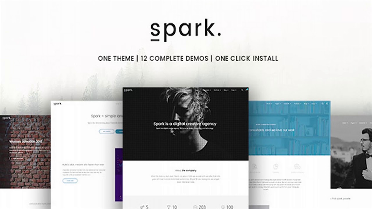 Spark | Multi-Purpose WordPress Theme | Themeforest Website Templates and Themes