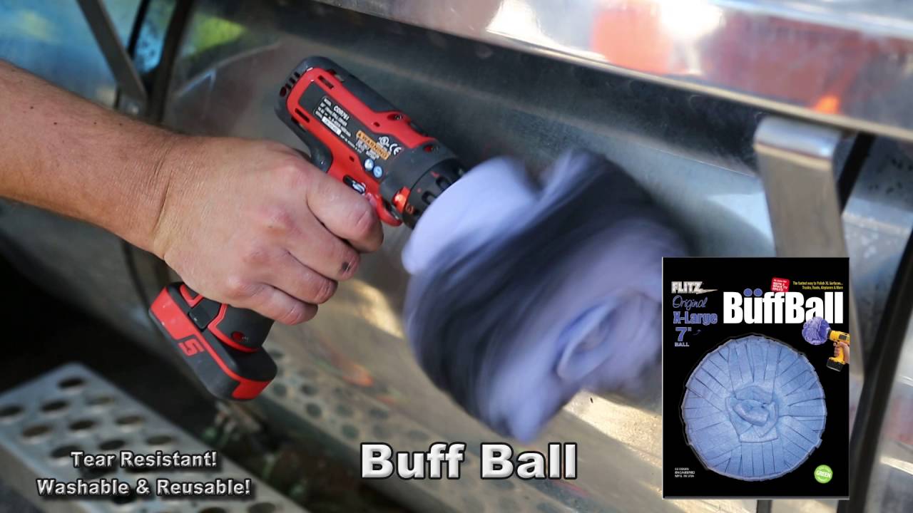 Flitz Blue Buff Ball