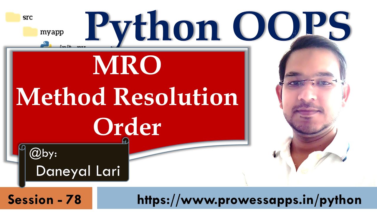 #78 | OOP | Method Resolution Order (MRO) | Python Tutorial for Beginners