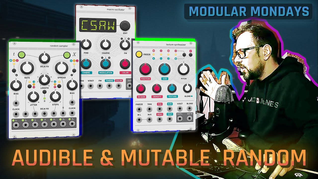 Exploring Audible/Mutable Instruments Marbles in VCV Rack