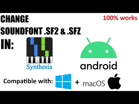 [REUPLOAD] How to change Soundfonts (.sf2 & .sfz) in Synthesia Android!
