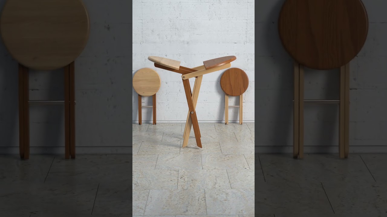 folding dining table and chair  #furnituredesign #furniture