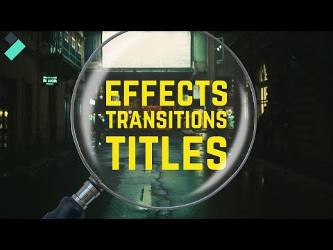 EASY Trick to Find Amazing Effects, Transitions and Titles in Filmora 13