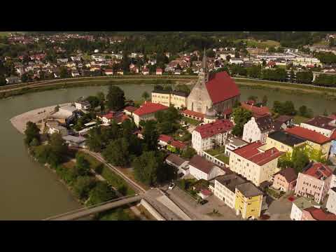 Sunset Drone Shots from an old Church 4k DJI MINI 2