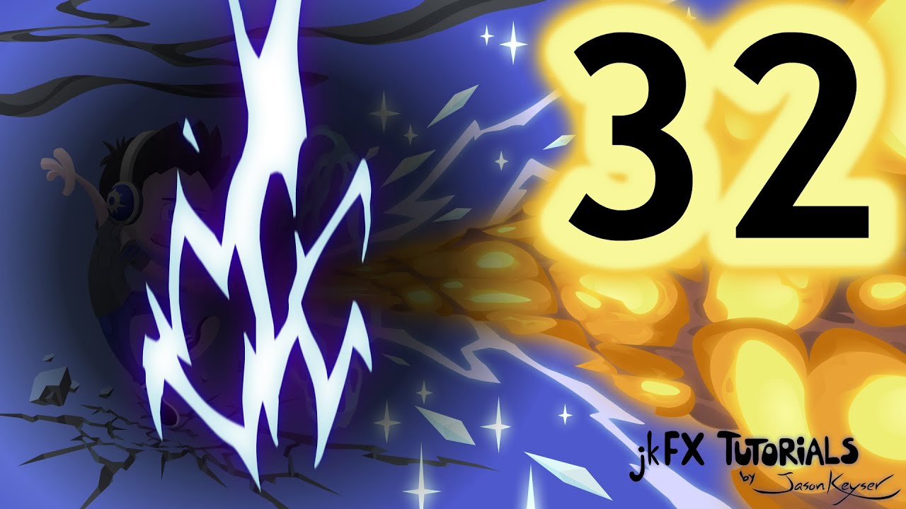 2D Animation Tutorial - Lightning Bolt - pt. 2