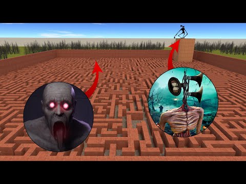 SCARIEST SIREN HEAD VS SCP-096??! In Garry's Mod