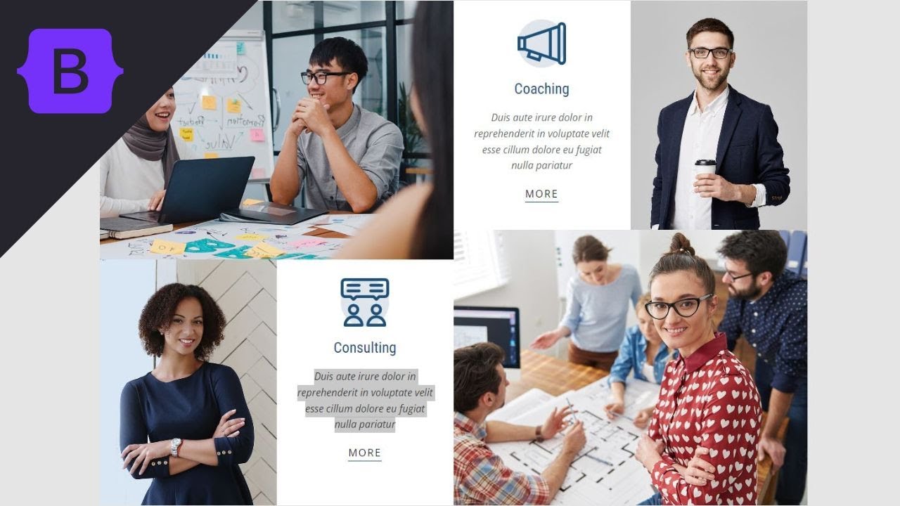 Build this Responsive Bootstrap Grid - Brick Layout - Bootstrap 5 Tutorial