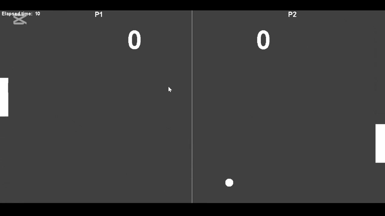 Pong Game built using Java Swing - Demo