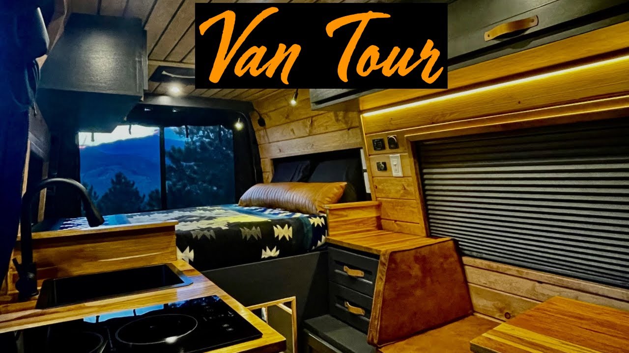 This Wood-Filled Camper Van Is a Warm Shelter on Wheels Ready for Off ...