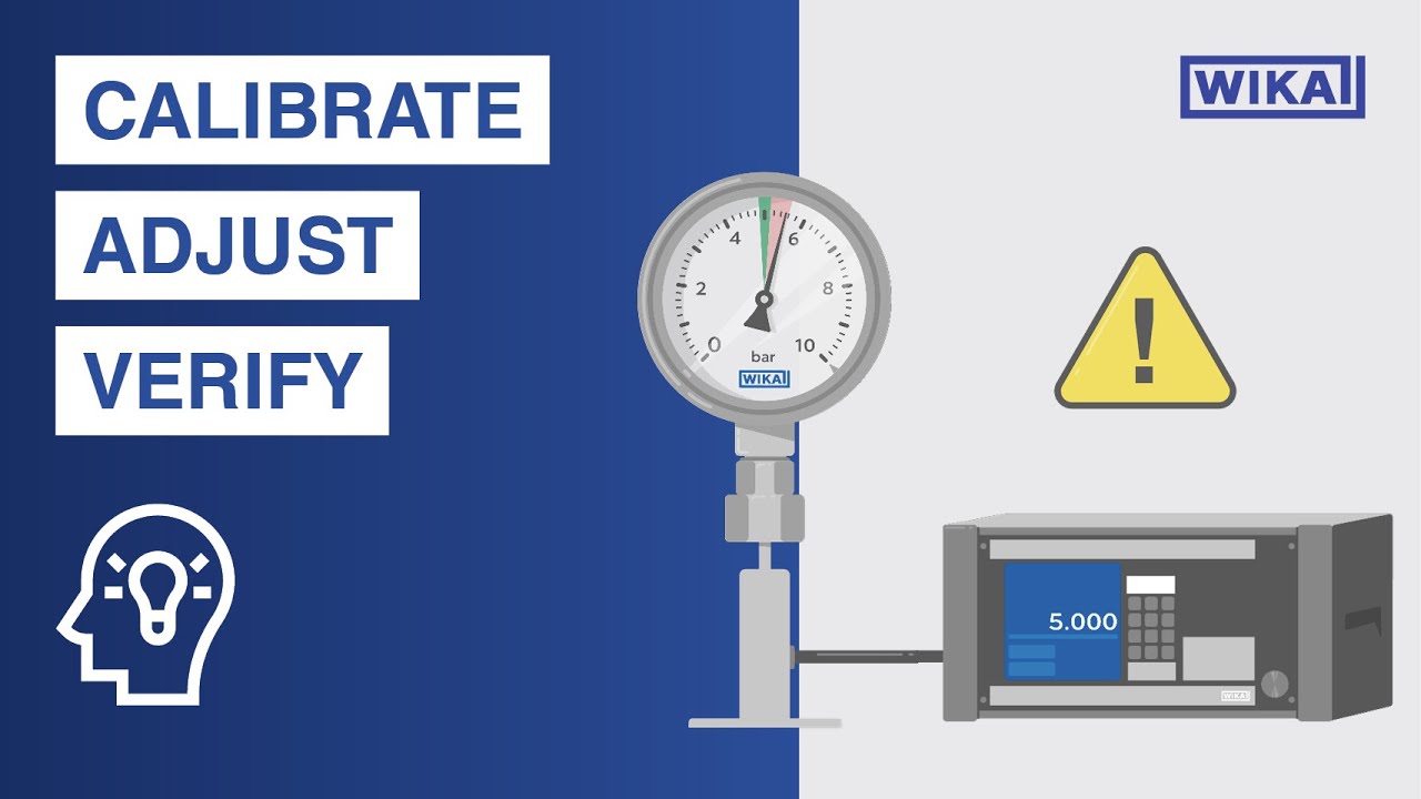 Calibration of measuring instruments | Definition of calibration, verification and adjustment