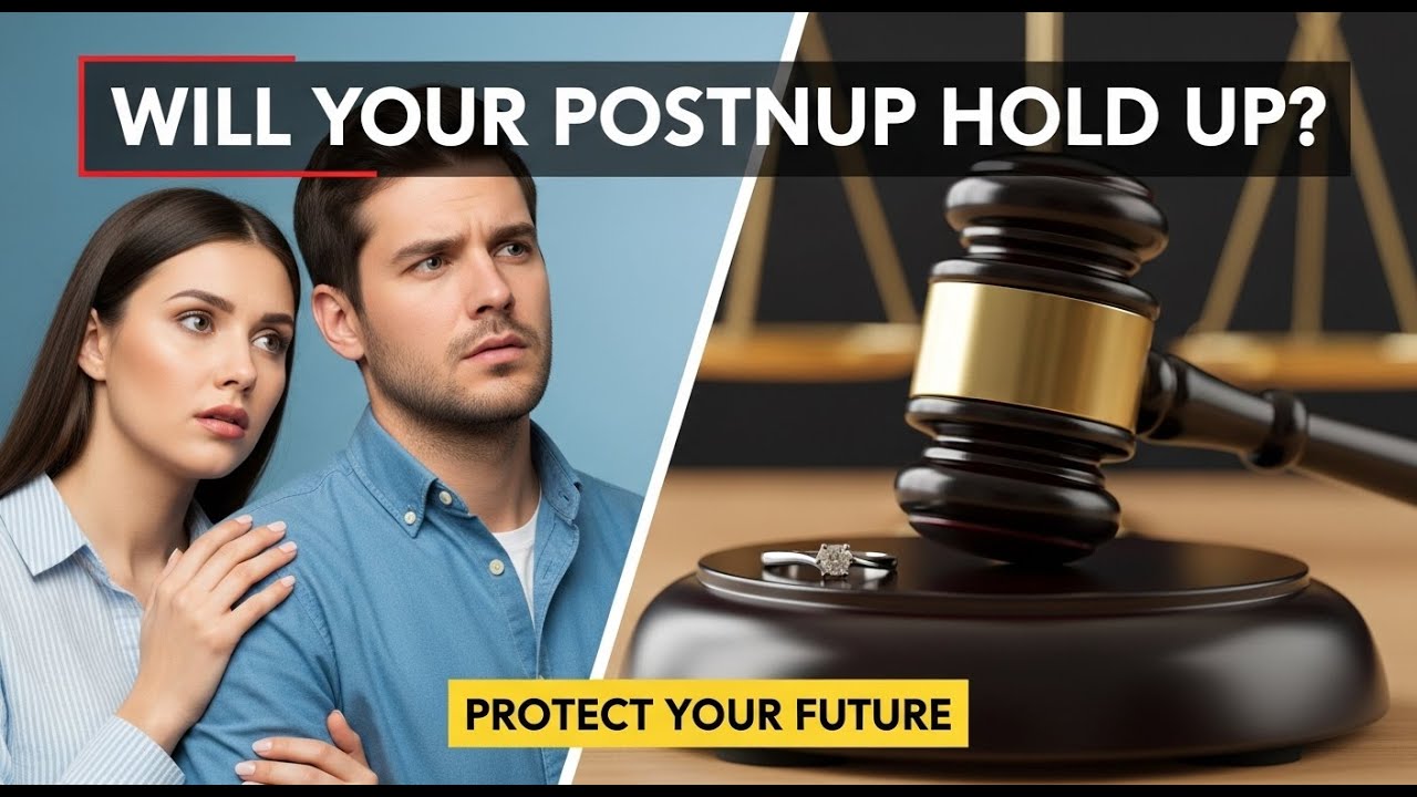 Can Postnuptial Agreements Really Hold Up in Court