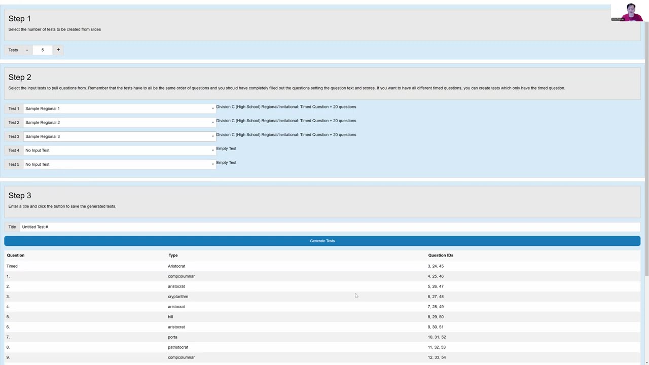 Codebusters - Using the Test Slicer