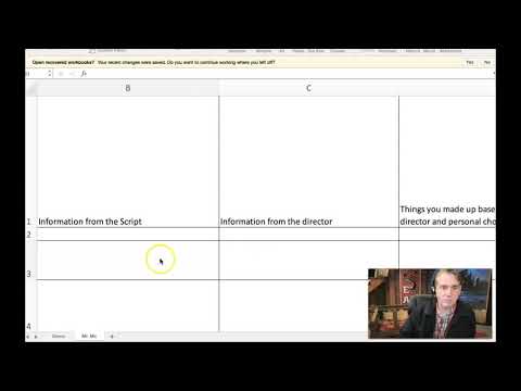 How to fill out the character development worksheet
