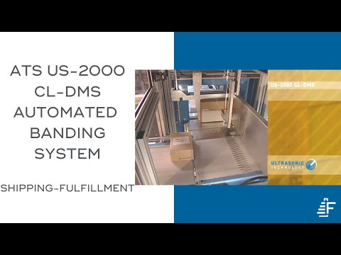Shipping Fulfillment Logistics Banding US-2000 CL-DMS Automated Banding System
