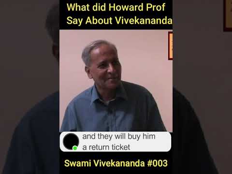 What did Harvard Prof. Say About Swami Vivekananda#003 #shorts