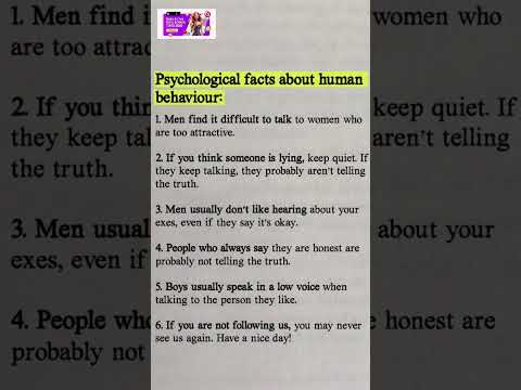 Psychological facts about human behaviour #shorts