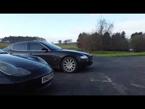 Burton Car club at Donington Hall meet