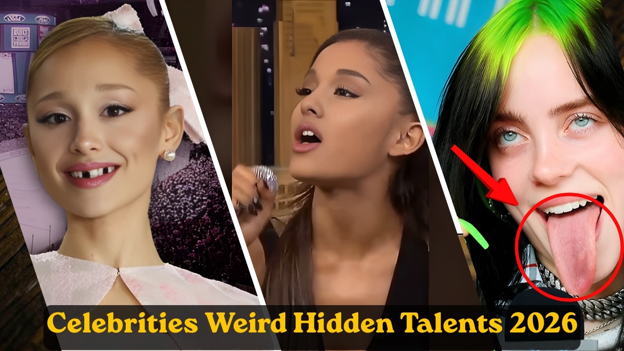 Celebrities With Weird HIDDEN Talents 2026 That Will SHOCK You