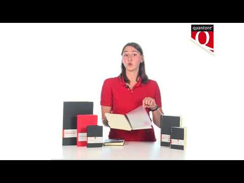 Notitieboek Quantore A5 lijn 192blz 80gr zwart - Office-Deals.nl