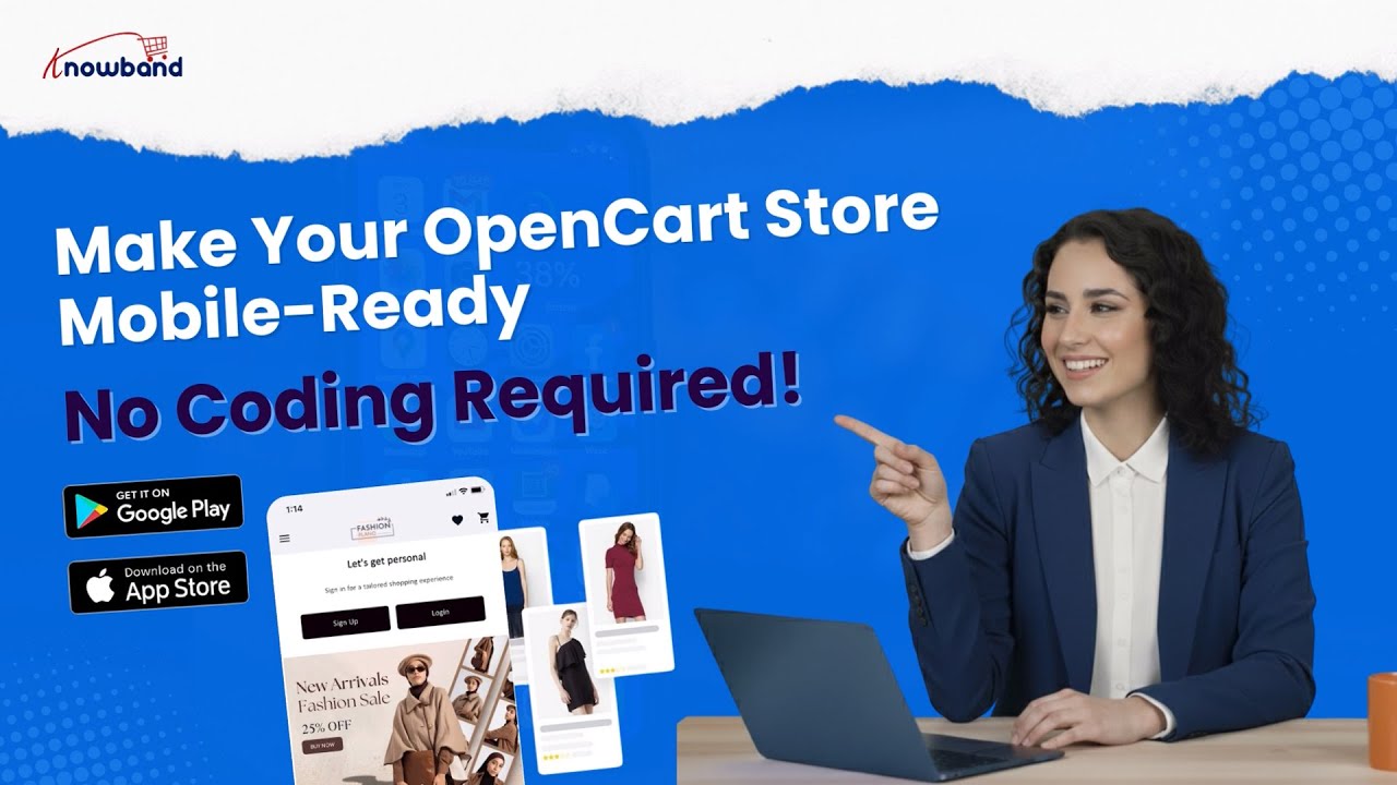 OpenCart Mobile App Builder Tutorial (Android & iOS) by KnowBand