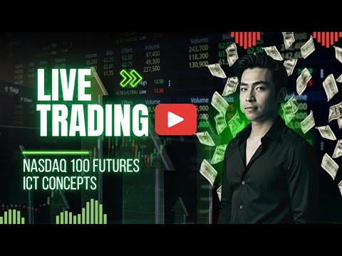 Live TRADING | NQ FUTURES | ES | ICT TRADING | New York Session