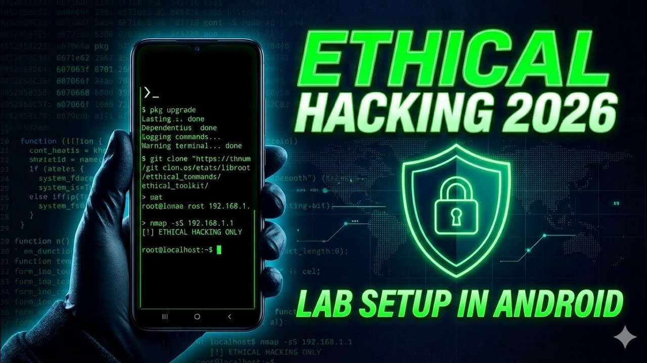 Android Hacking Course for Beginners | How to Start Ethical Hacking in 2026