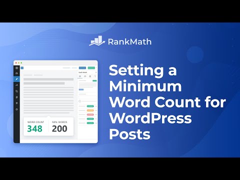 How to Set a Minimum Word Count for WordPress Posts?