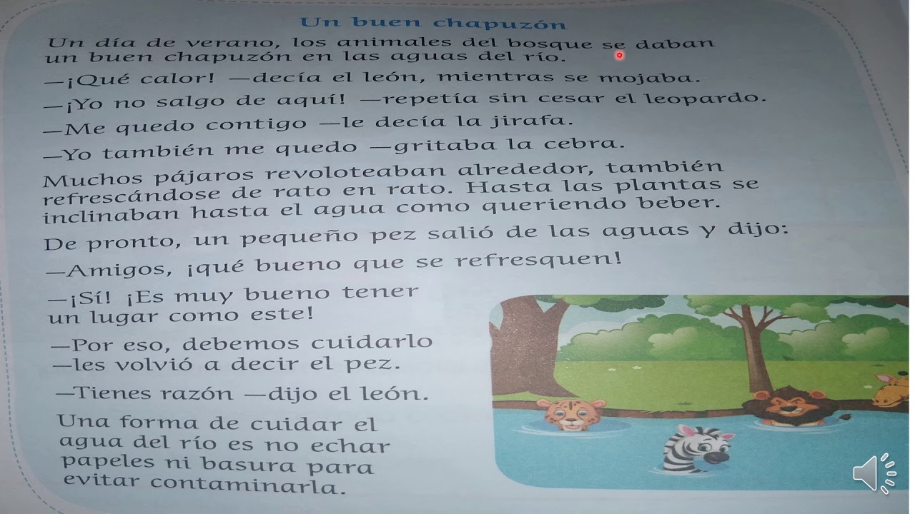 Área: Comunicación. Leemos un cuento. 1ER GRADO.