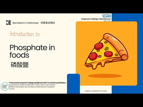 Introduction to: Phosphate in foods (Cantonese Dub)