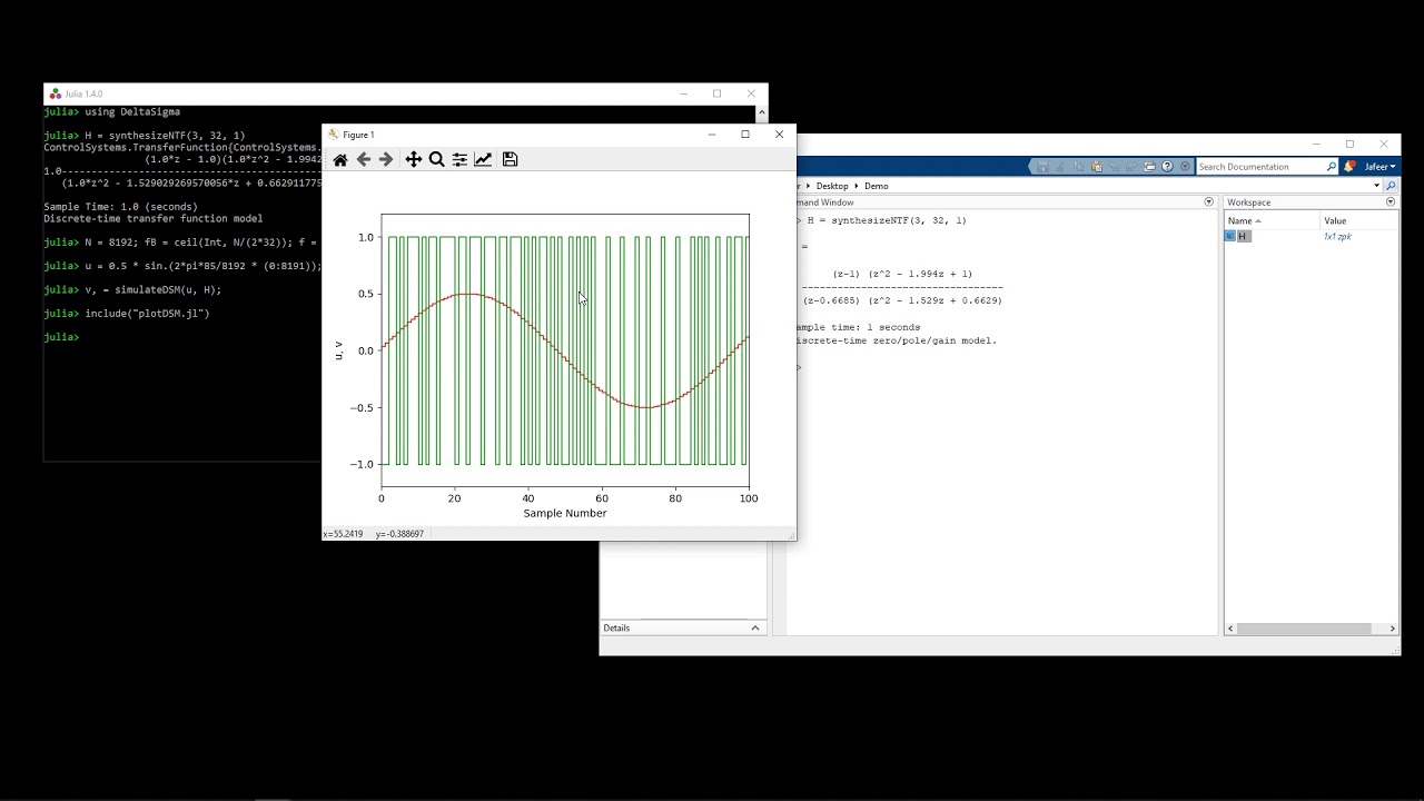 Delta-Sigma Toolbox in Julia