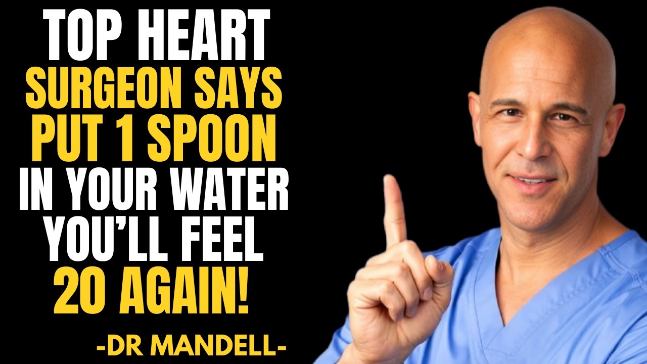 Over 60 ? This Simple Hydration Hack Supercharges Your Circulation || Dr. Alan Mandell