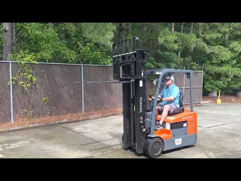 Monkey Wrench Brewing: Lot 21 - TOYOTA Electric Forklift 7FBEU15
