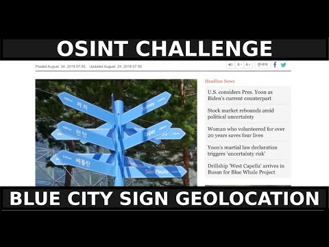 #OSINT Challenge: Blue City Sign Walkthrough