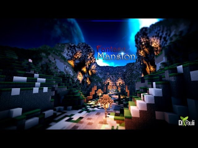 Fantasy Mansion [Custom Terrain || Download] Minecraft Map