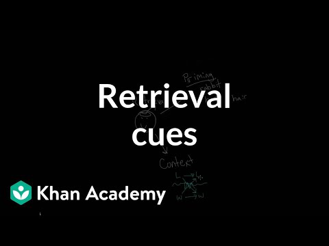 Retrieval cues | Processing the Environment | MCAT | Khan Academy