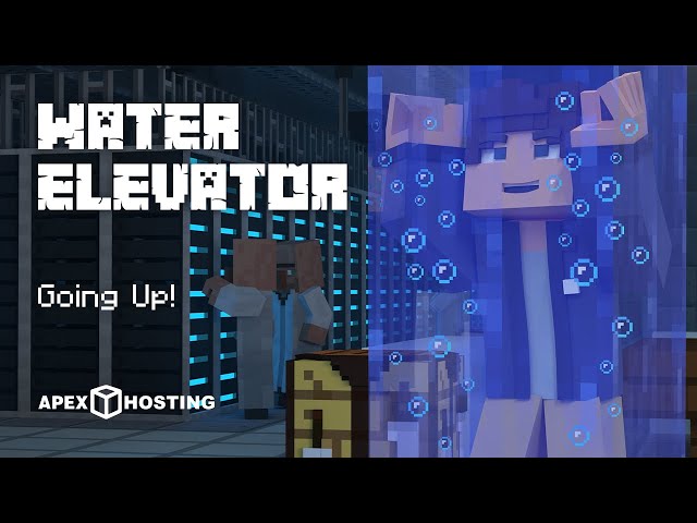 How to make a water elevator in Minecraft 1.18 update