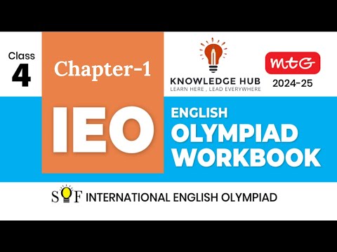 IEO - International English Olympiad | Class - 4 | Chapter 1 | Vocabulary | IEO Olympiad 2024 - 2025