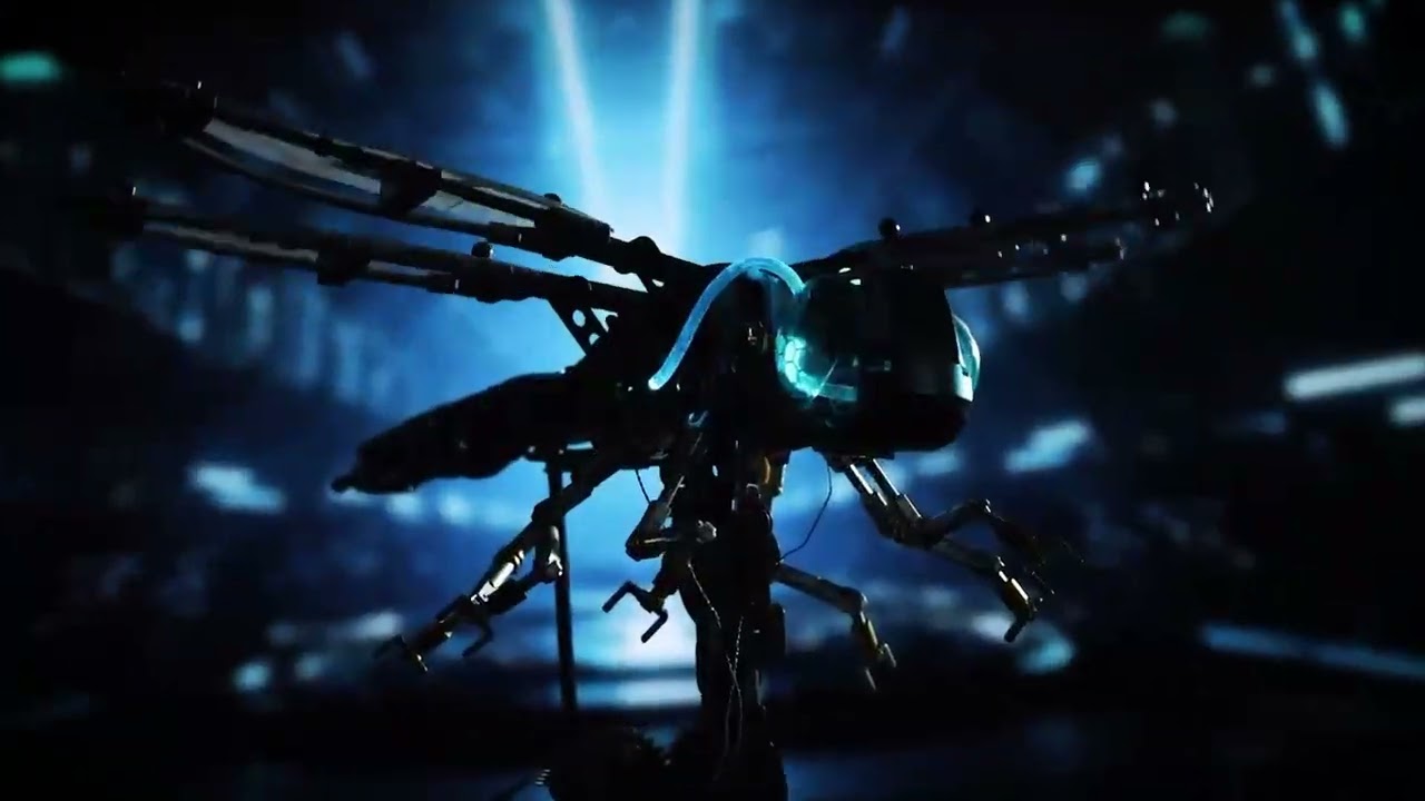 866 pcs MJi 13086 Mechanical Dragonfly