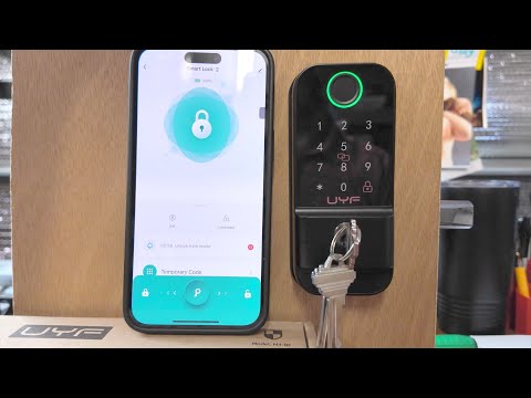 WiFi Smart Deadbolt Lock for Front Door: UYF Keyless Entry