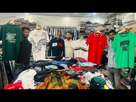 Tshirts@199/-, Shirts@333/-, | Summer Collection | Cheapest Export Surplus | 100% Original Brands...