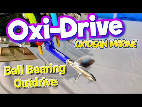 Oxi-Drive Ball Bearing Stinger Outdrive for the Dominator rc boat!
