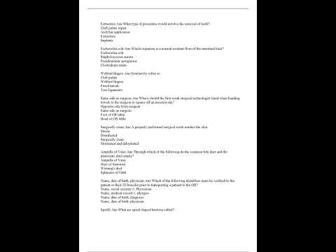 CST EXAM QUESTIONS AND ANSWERS ALL CORRECT