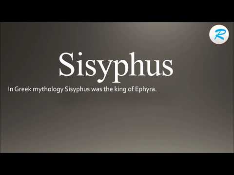 How to pronounce Sisyphus