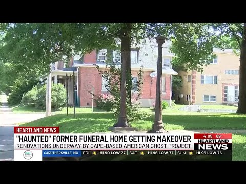 Former funeral home getting a makeover for "American Ghost Project"