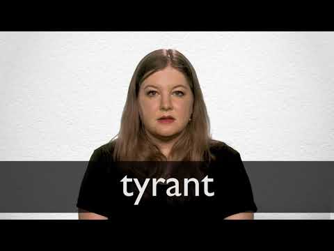How to pronounce TYRANT in British English
