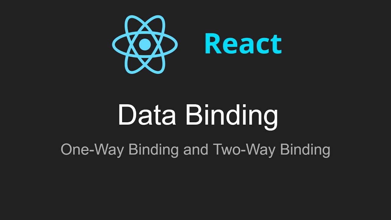Data Binding in ReactJS