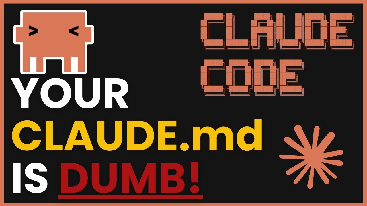 Your CLAUDE.md Is Broken! The Perfect CLAUDE.md File (Research-Backed)