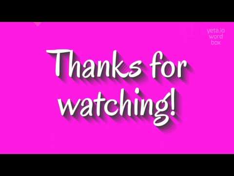 How to say "pestered"! (High Quality Voices)