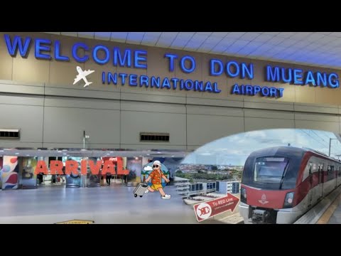 "Don Mueang Airport to Bangkok by Train | Red Line Guide + Travel Tips"