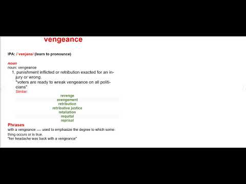 vengeance